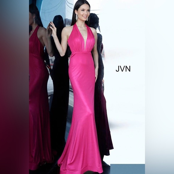 Jovani | Dresses | Jovani Hot Pink Prom Dress | Poshmark
